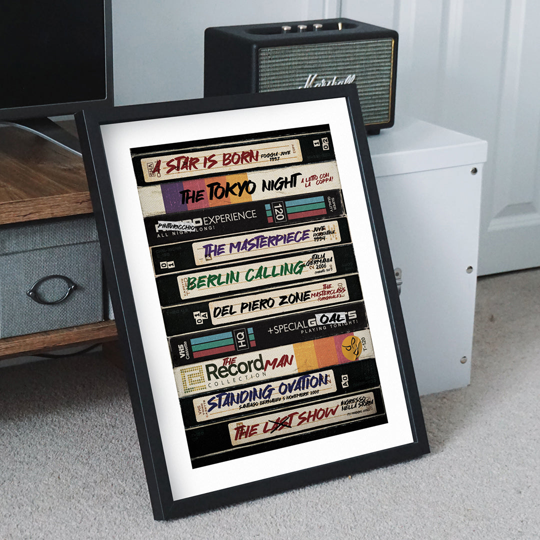 The Record Man: Alessandro Del Piero © Poster – INDEPENDENTREPUBLIC®